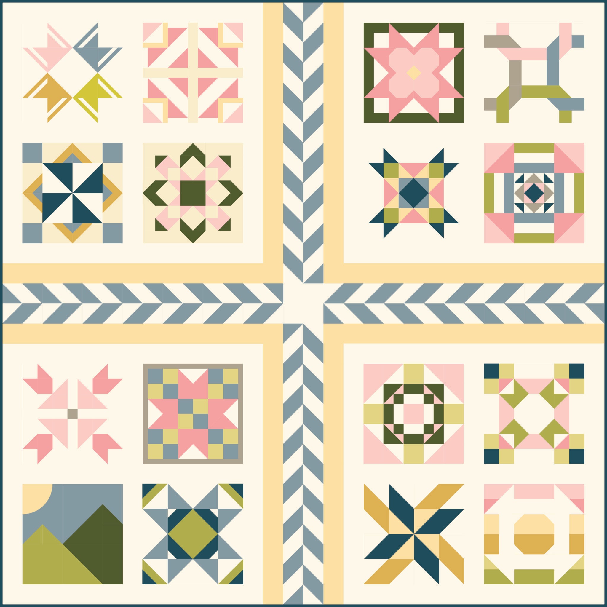 Riley Blake Designs 2026 Block Challenge Kit in Confetti Cottons Solid – The Quilter's Crossing