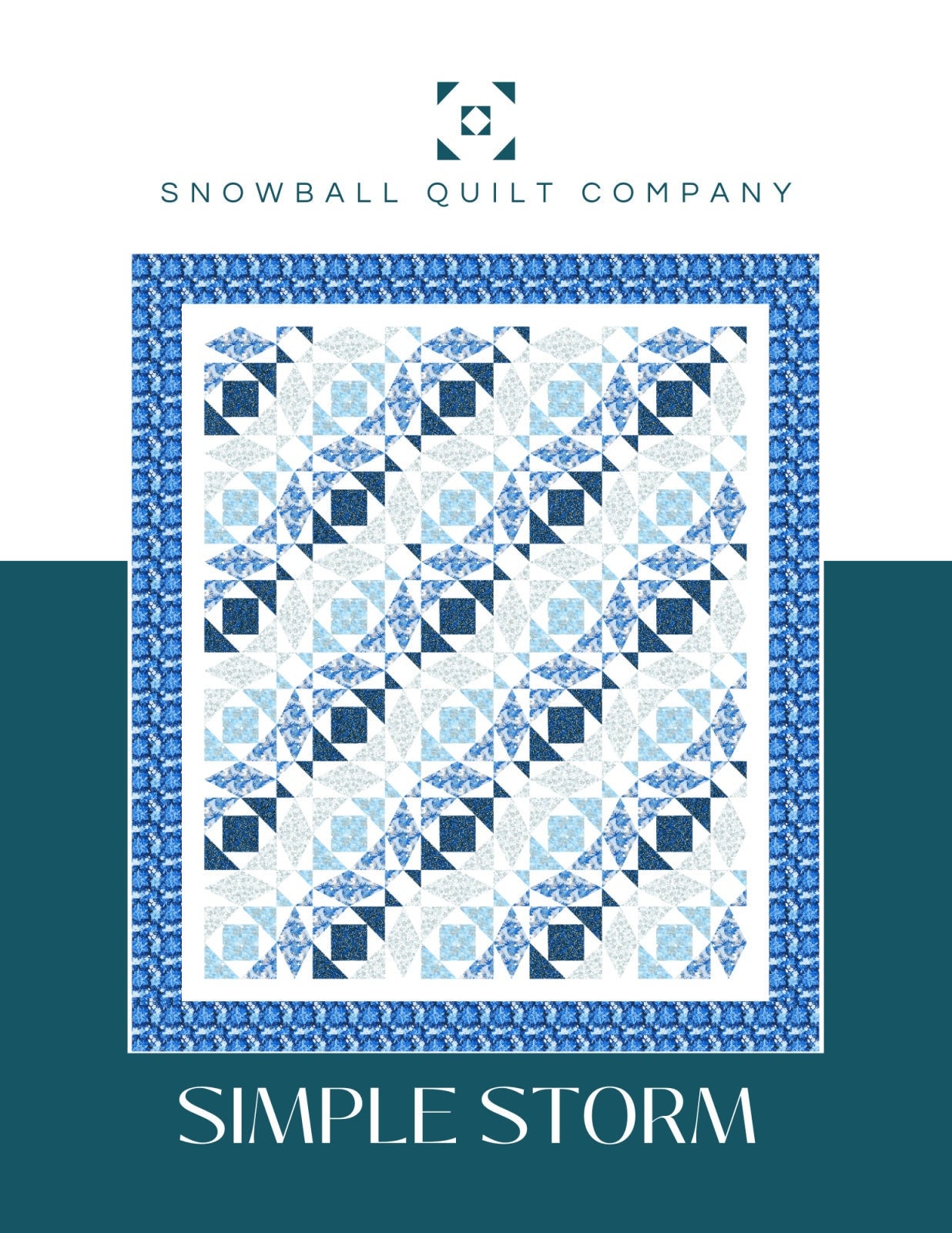 Simple Storm Quilt Pattern – The Quilter's Crossing